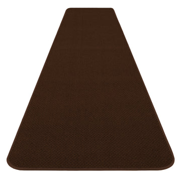 Chocolate Brown Skid-Resistant Carpet Runners Durable | House Home & More