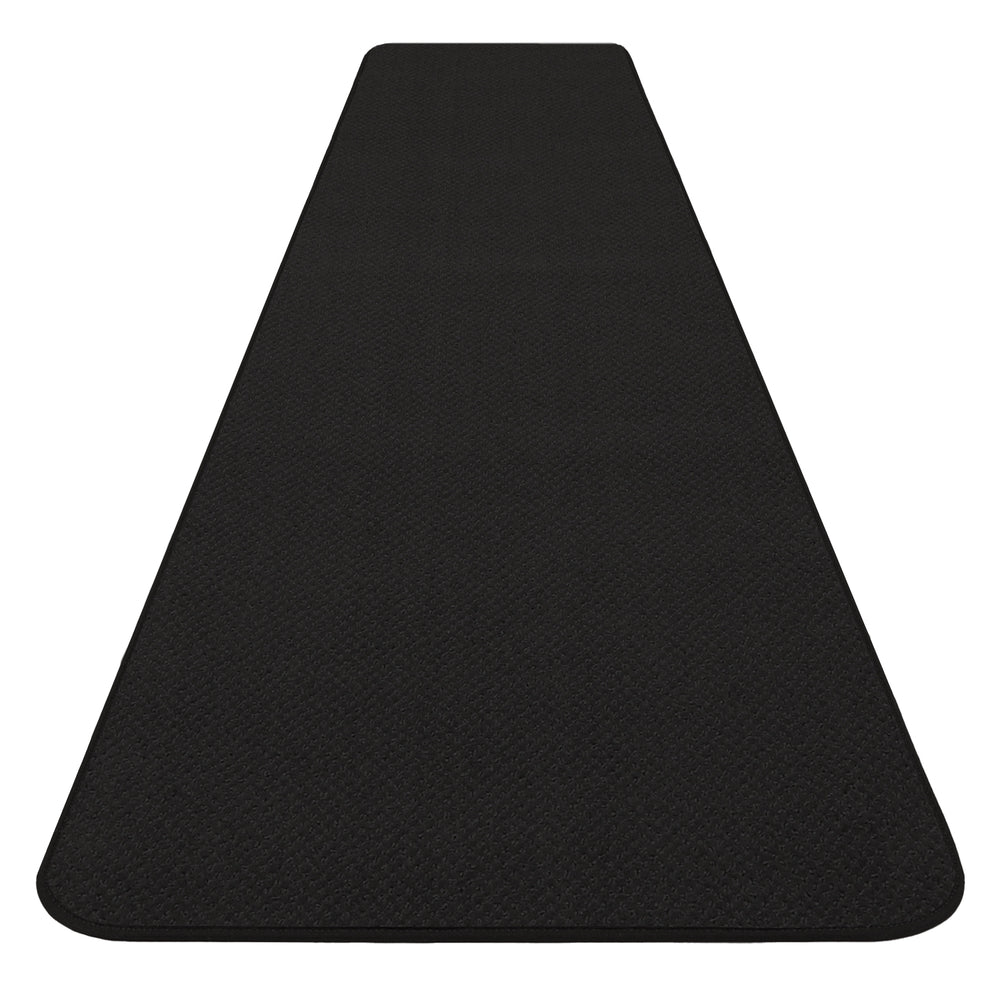 Black Skid-Resistant Carpet Runners Durable | House Home & More