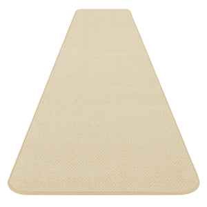 Ivory Cream Skid-Resistant Carpet Runners Durable | House Home & More