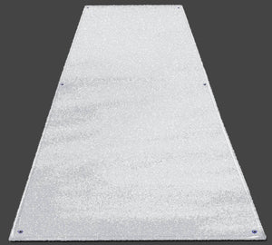 White Artificial Turf Runners Durable Fade Resistant | House Home & More