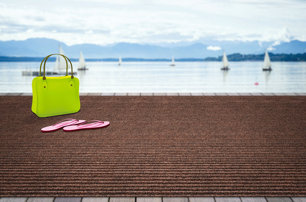 Bittersweet Brown Outdoor Carpet UV Protected and Durable | House Home ...