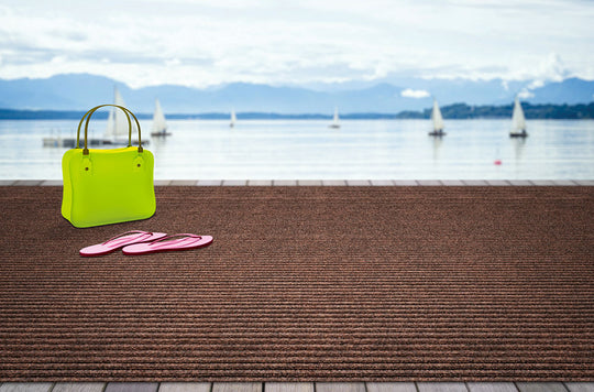 Bittersweet Brown Outdoor Carpet UV Protected and Durable | House Home ...