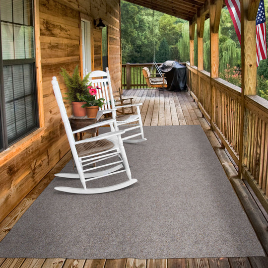 Brown Outdoor Carpet UV Protected and Durable | House Home & More